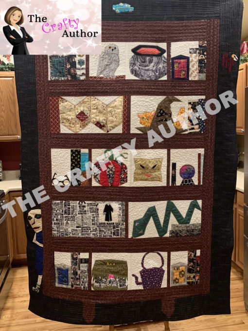 Harry Potter QUILT | THE CRAFTY AUTHOR | PROJECT OF DOOM